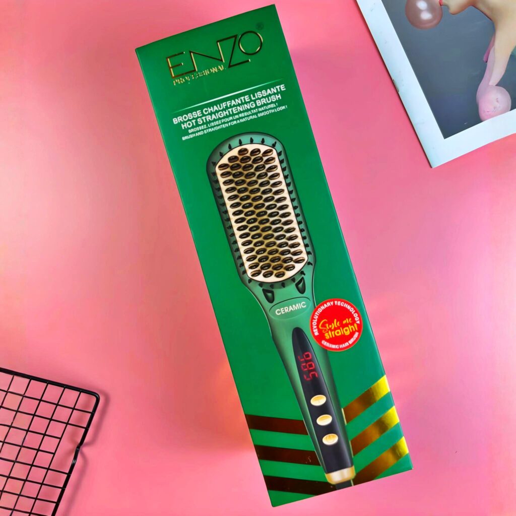Brosse lissante magique ENZO🇮🇹 4101 en céramique et 985f - SAHLA SHOP